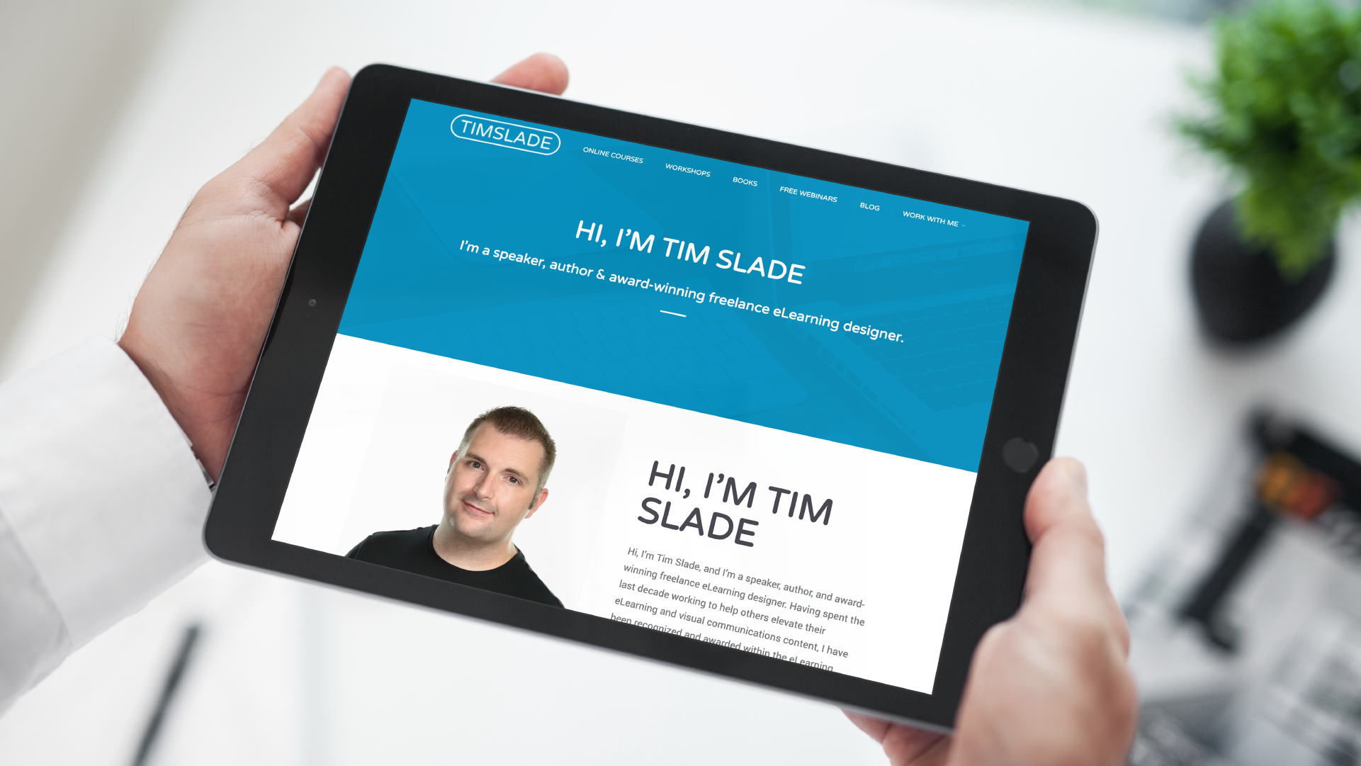 Here's How I Became a Full-Time Freelance eLearning Designer Content-01 | Tim Slade | Award ...